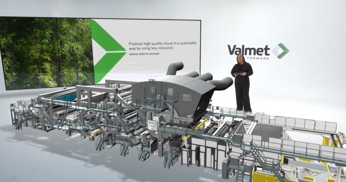 Produce more with less and reduce CO2 footprint in tissue making