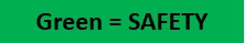 Know your OSHA and ANSI safety color codes for all hazards