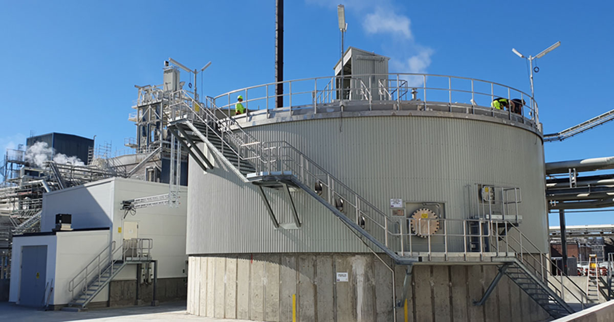 Valmet G2 Green Liquor Clarifier was successfully installed in Stora ...