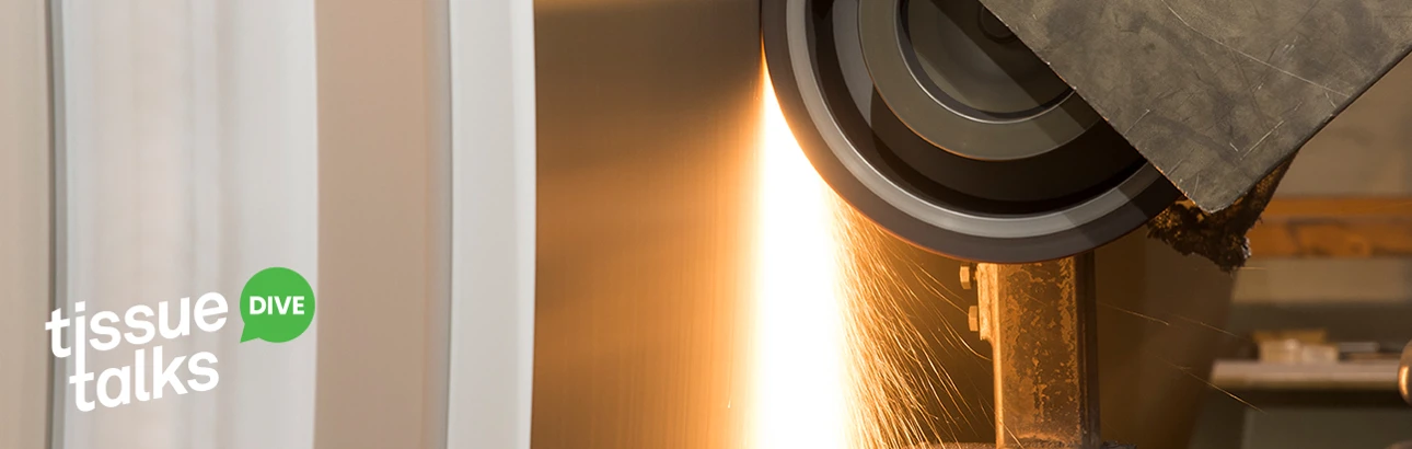 Steel and cast iron Yankee dryers