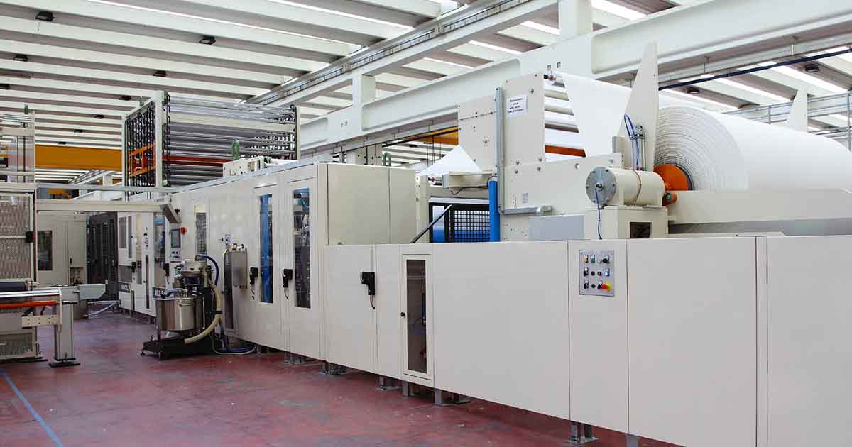 Perini Mile 5.1 toilet tissue manufacturing machine