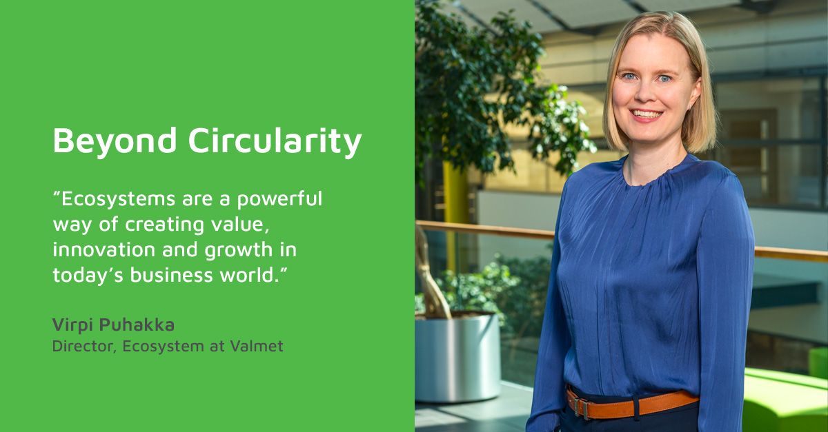 Leading an ecosystem for the green transition