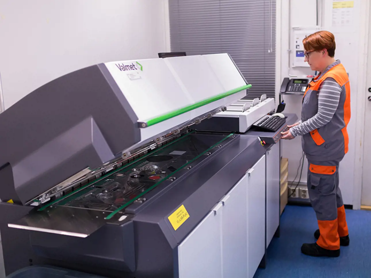 Valmet Paper Lab - automated board and paper testing laboratory