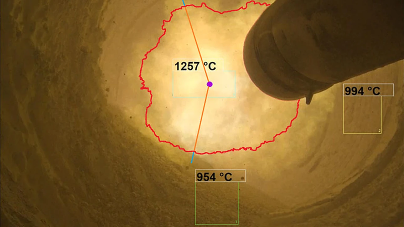 Valmet Visible Thermal Imaging System for lime kilns