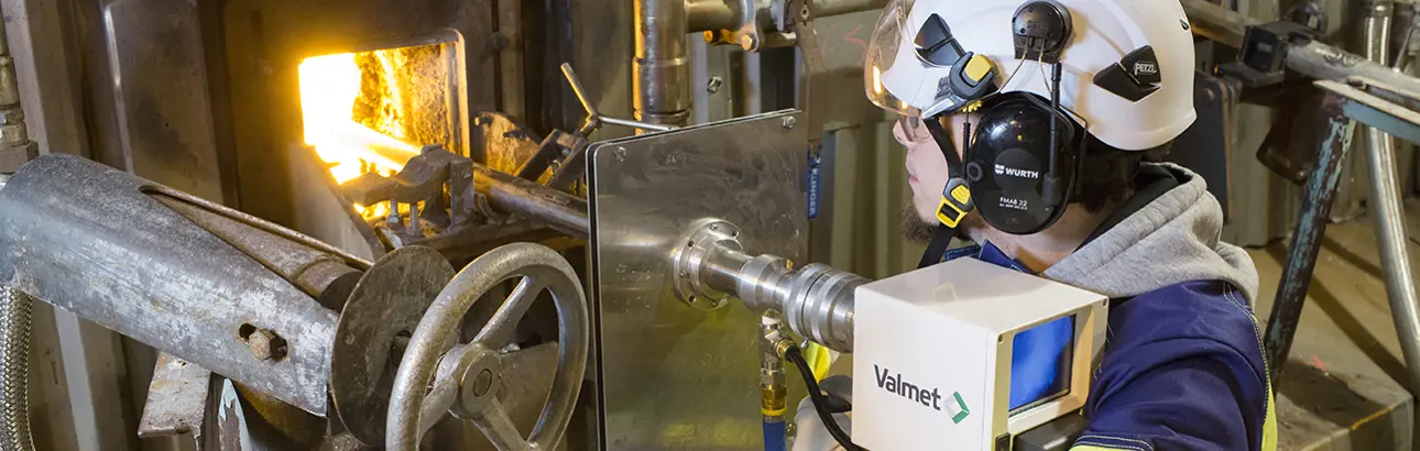 Valmet Online Imaging Services for boiler or furnace inspection