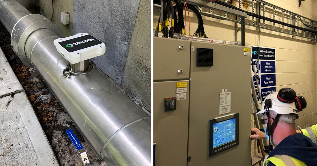 Optimized sludge dewatering removes constant manual sampling