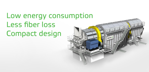 Valmet Drum Pulper | Energy efficient recycled fiber processing