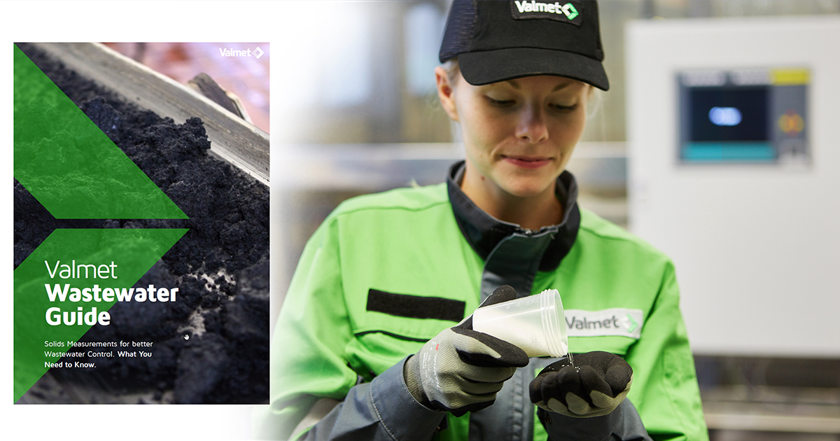 Valmet Wastewater Guide - Solids Measurement For Better Wastewater Control