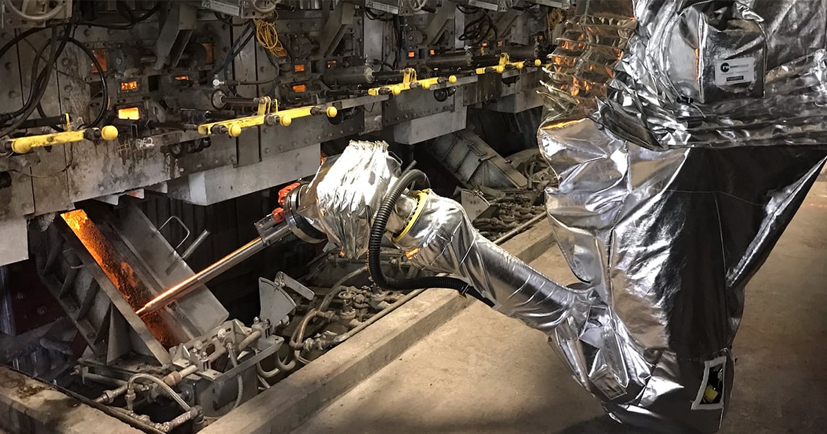 Valmet Installs first ever Smelt Spout Robot in North America