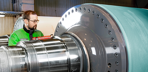 Pulp drying rolls | Valmet