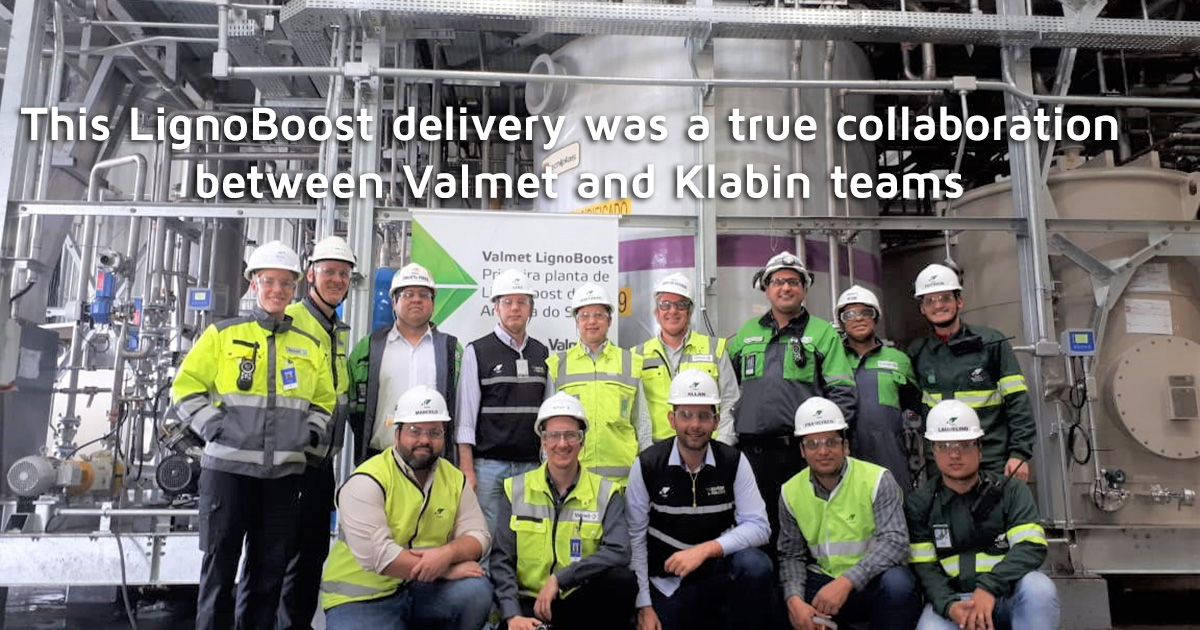 Valmet LignoBoost XSを用いた Klabin Technology Centerでの先駆的なリグニン抽出