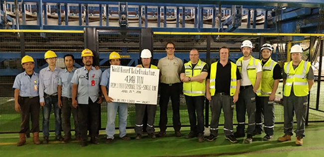 Breaking records at OKI Pulp and Paper Mill