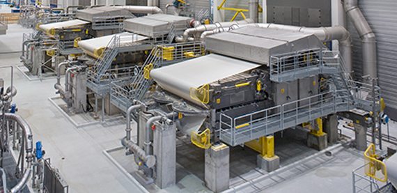 Washing and dewatering