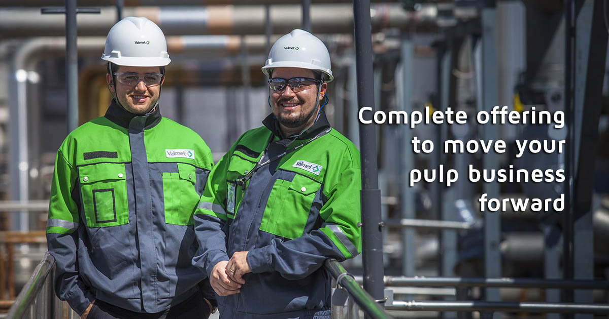 Tailored solutions for the pulp industry