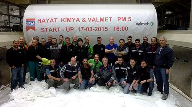 Two new Valmet-supplied tissue lines started up at Hayat Kimya in ...