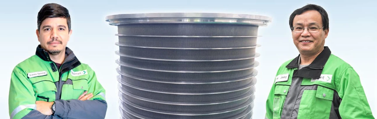 Valmet Screen Baskets for tissue mills